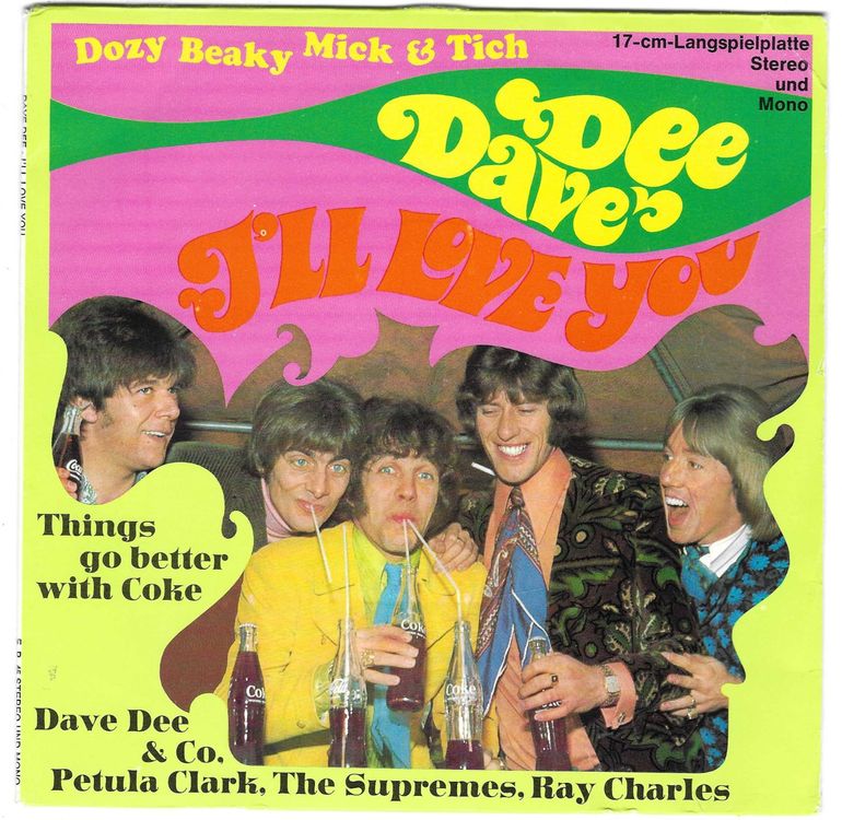 DAVE DEE, DOY, BEAKY, MICK & TICH - I'LL LOVE YOU (Gebraucht) in Bex ...