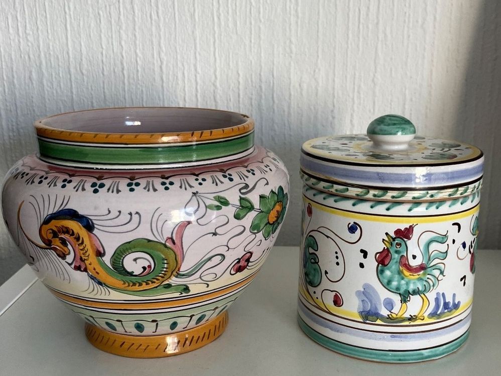 DERUTA Ceramique Cache pot Made In Italy (D'occasion) à Peseux pour CHF ...