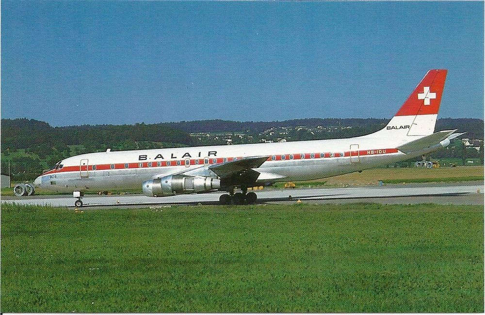 Balair DC-8F-55 HB-IDU (Neu und originalverpackt) in Thun für CHF 1 ...