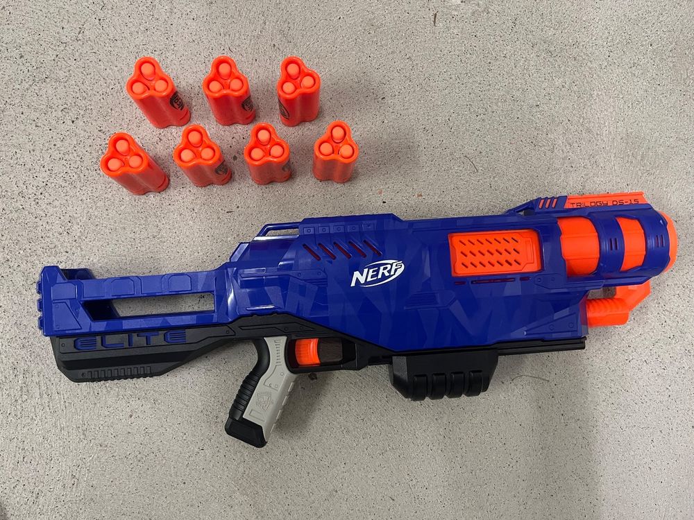 Nerf Trilogy DS-15 + 1 Extra Kapsel (Gebraucht) in Oberwil BL für CHF ...
