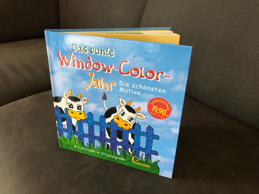 Window Color Buch „Die schönsten Motive“ mit Vorlagen NEU! (Neu und ...