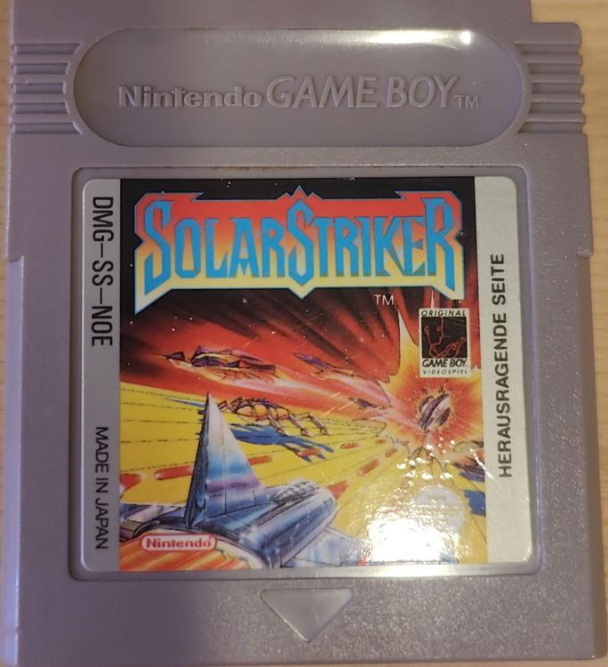 Game Boy Spiel: Solar Striker (Gebraucht) in Rieden AG für CHF 18 – mit ...