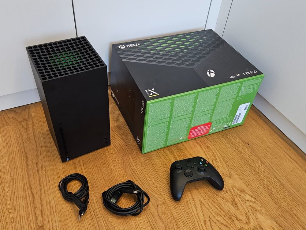 MICROSOFT Xbox Series X 1TB - Spielkonsole (Schwarz) (Gebraucht) in ...