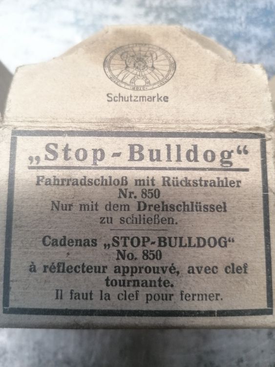 Velo Speichen Schloss (Bulldog) (Neu (gemäss Beschreibung)) in ...