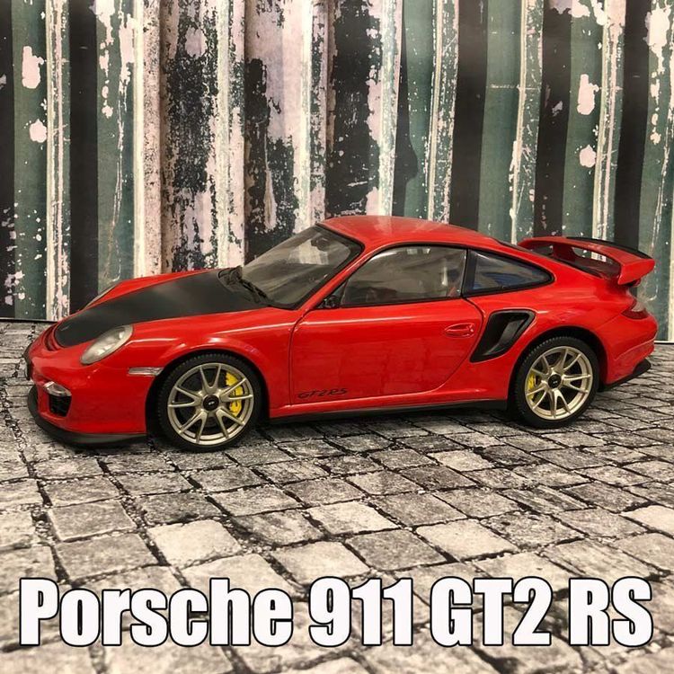 Porsche 911 GT2 RS - rot, UT-Models, 1/18 (Neu (gemäss Beschreibung ...