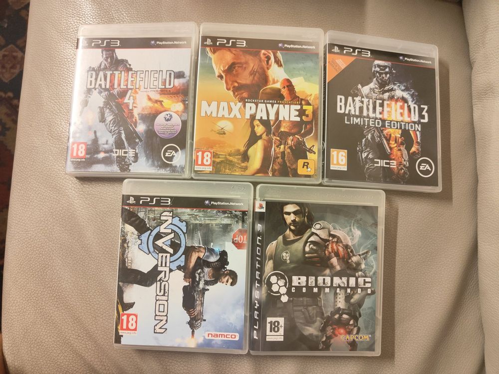 Playstation 3 Game Bundle 5 Action Spiele | Kaufen auf Ricardo