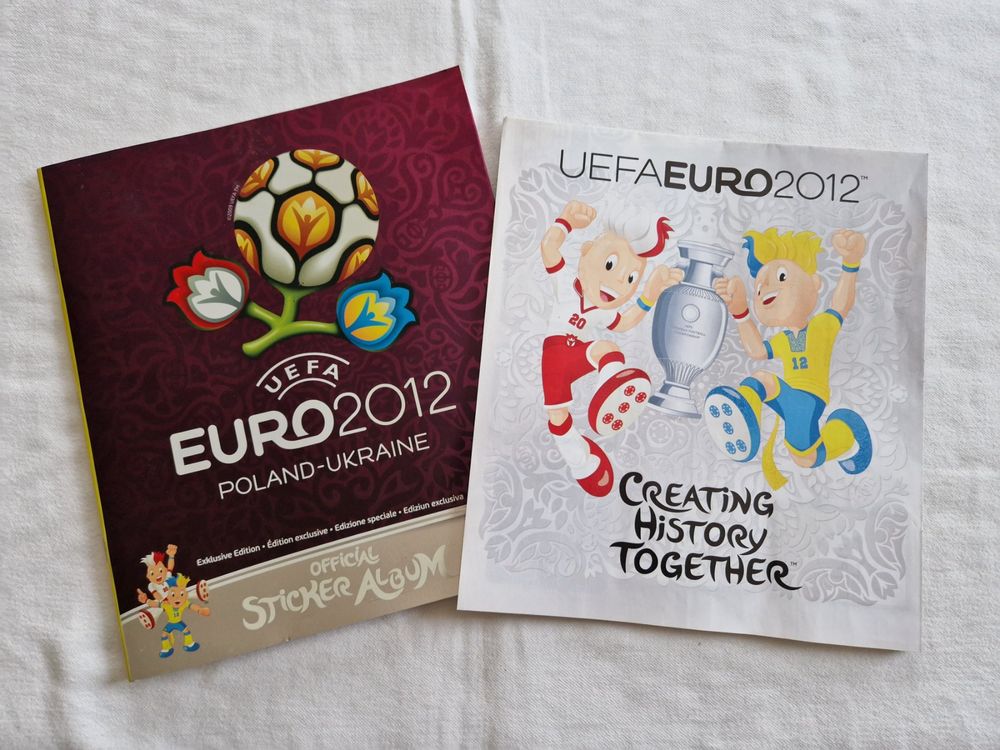 Official Sticker Album Panini UEFA EURO 2012 Special-Edition (Gebraucht ...