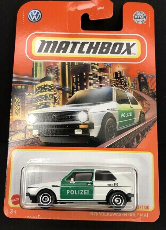 VW Golf Polizei - Matchbox (Neu (gemäss Beschreibung)) in für CHF 6.5 ...