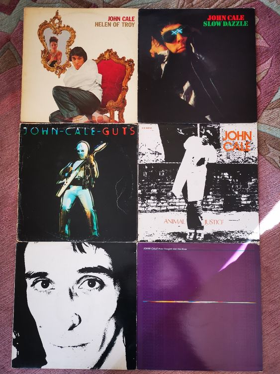 John Cale Vinyl Sammlung - 6 Alben, LP's, Raritäten (Gebraucht) in ...