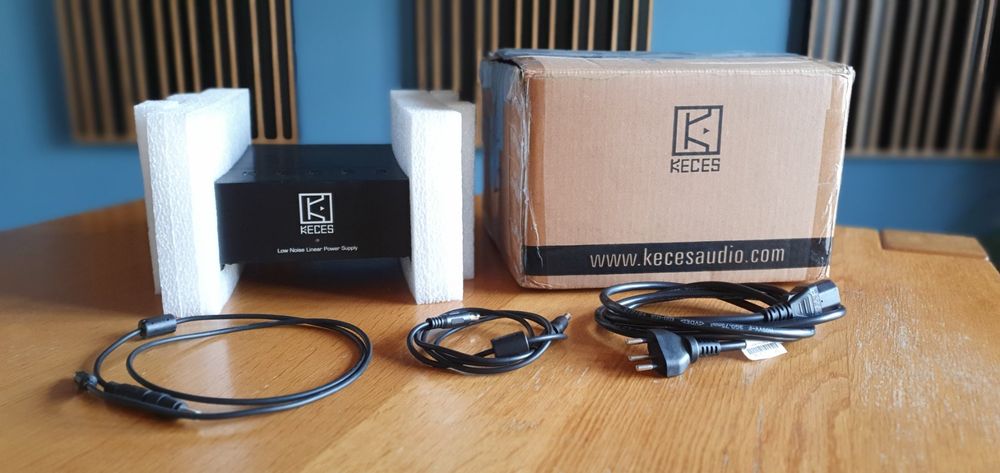 Audiophiles Linear-Netzteil KECES P3 mit 2 Mal 12 Volt /16V (Gebraucht ...