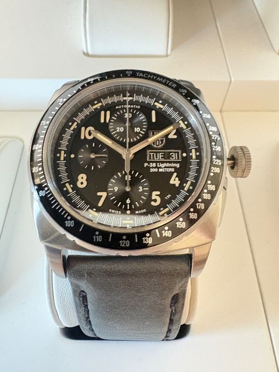 Luminox P-38 Lightning Valjoux Chronograph 9460 Series (Neuf avec ...