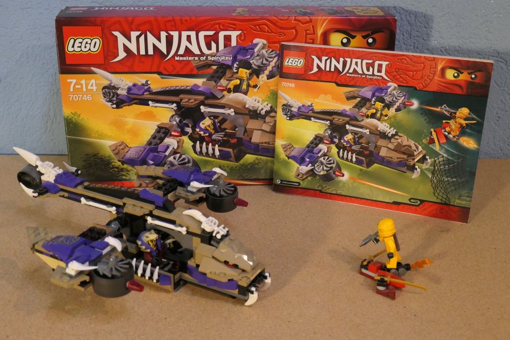 Toller LEGO Ninjago Condrai-Copter 70746, komplett (Gebraucht) in Jona ...