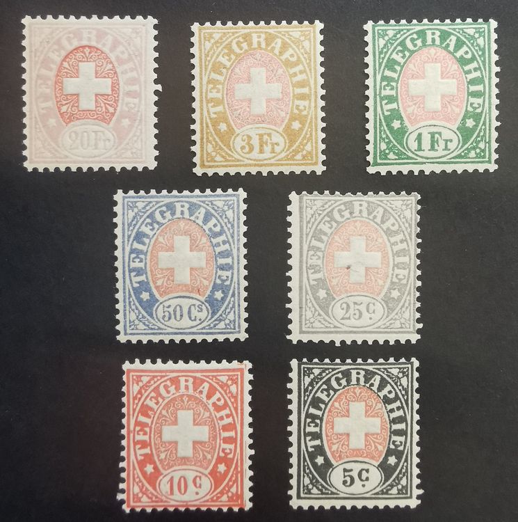 TR91 Timbre Suisse Non Oblitere - TELEGRAPHIE (Gebraucht) in Cousset für CHF 24.95 – mit ...