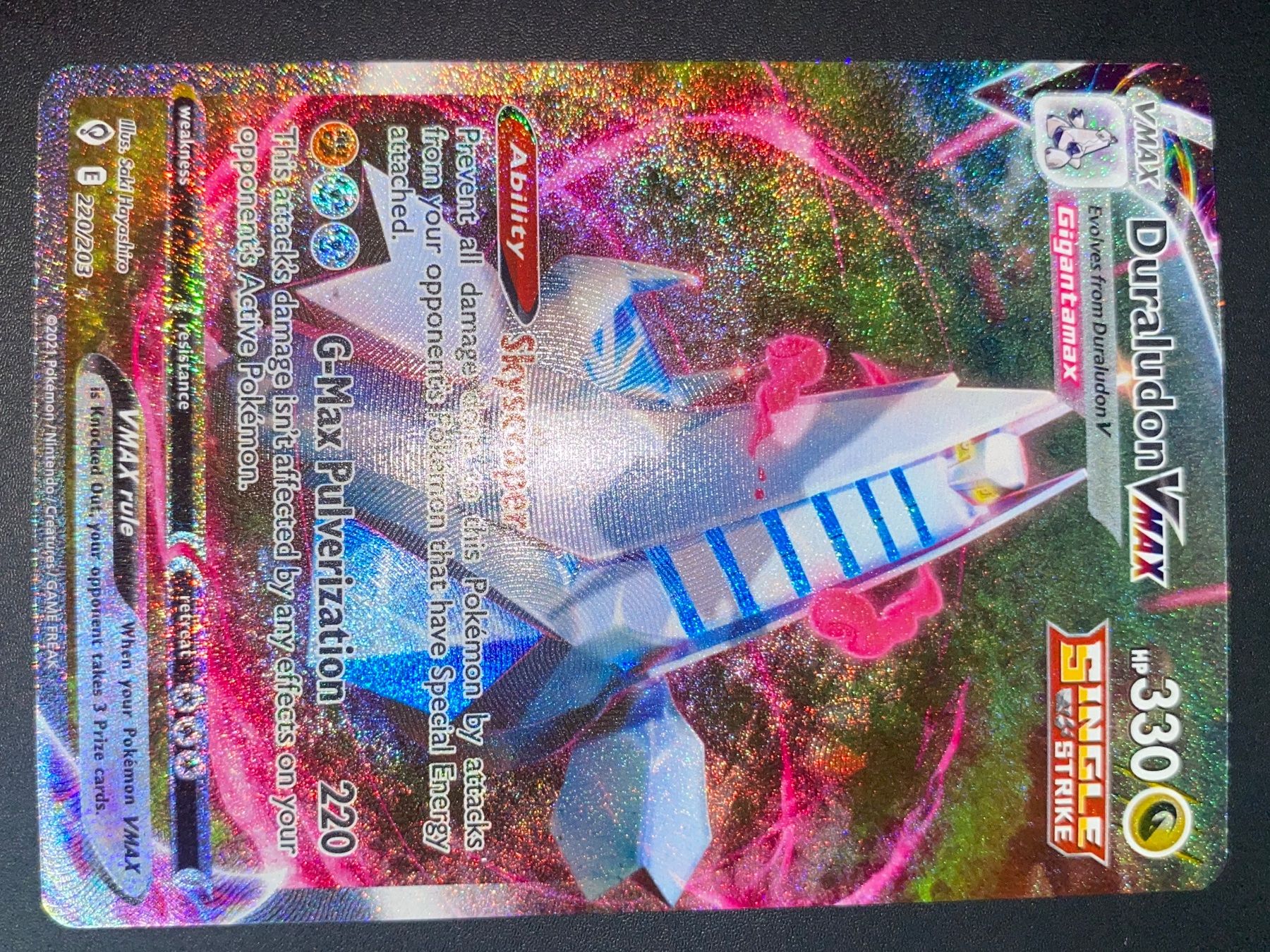 Duraludon VMAX (220/203) - Evolving Skies - NM+ - EN (Neu (gemäss ...