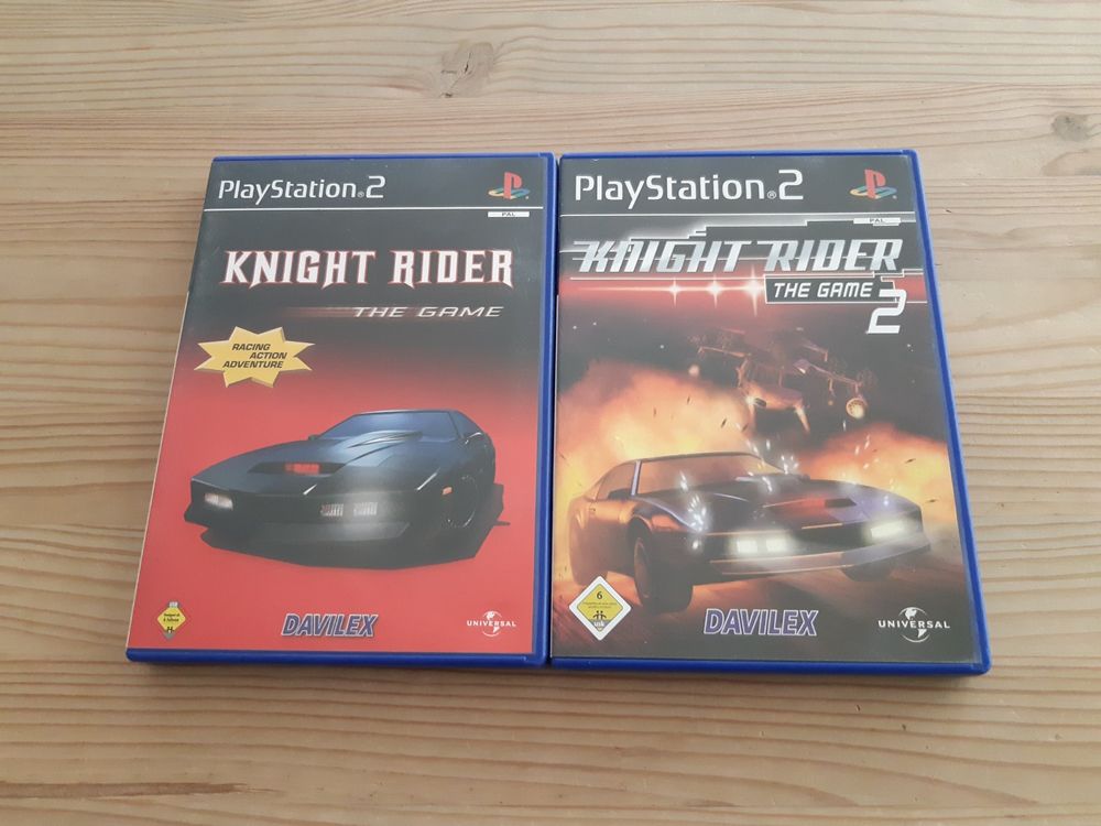 Knight Rider The Game 1 und 2 +++ 2 Spiele für PS2 im Set | Kaufen auf ...