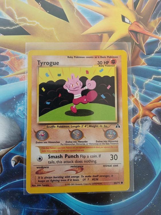 Tyrouge Neo - Vintage Pokémon TCG Karte | Kaufen auf Ricardo