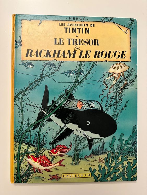 LES AVENTURES DE TINTIN - LE TRESOR RACKHAM LE ROUGE, 1966 (Gebraucht ...