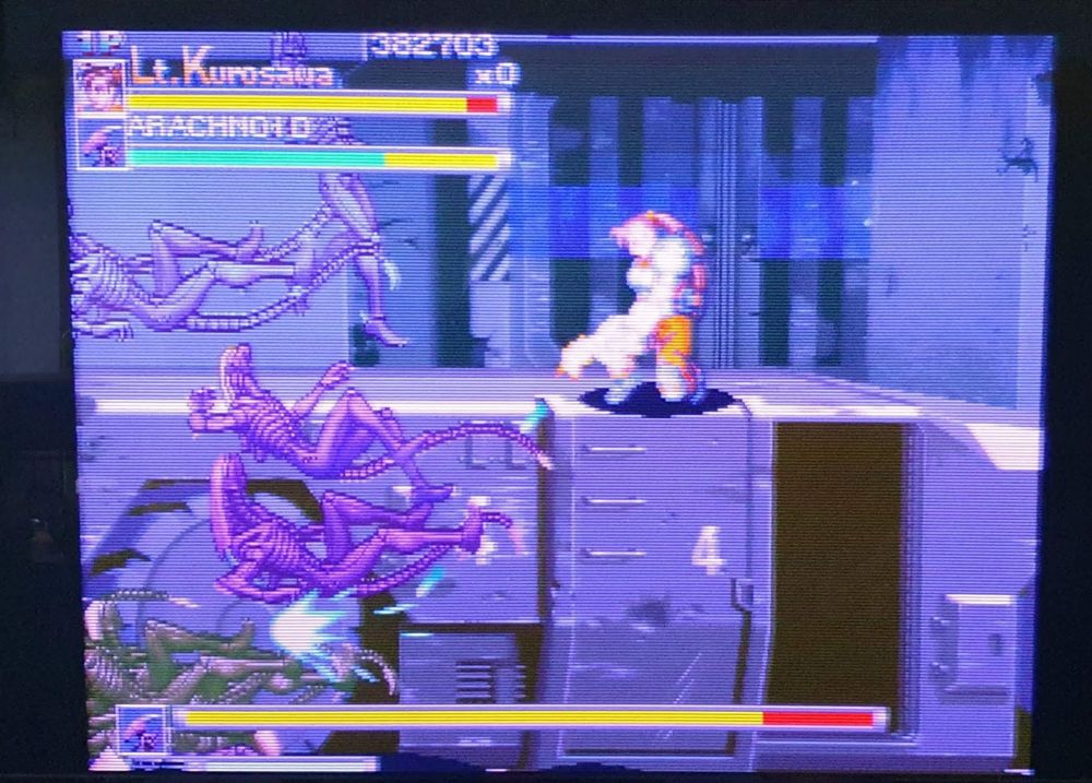 ALIEN VS PREDATOR - Arcade PCB - CPS2 A+B Board - PHOENIXED (Gebraucht ...