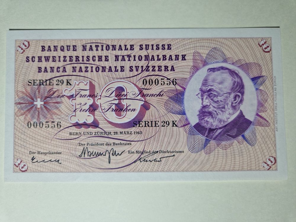 Alte 10Fr Note | Kaufen auf Ricardo