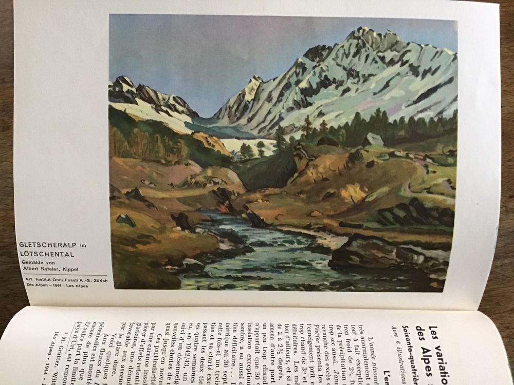 Die Alpen, 1944,BuchMonatsschrift des SchweizerAlpenclubBern (Gebraucht) in Oberdorf NW für CHF ...