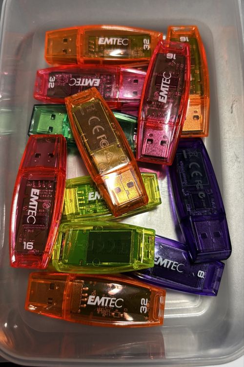 EMTEC USB-Sticks, verschiedene Farben und Grössen! (Gebraucht) in ...