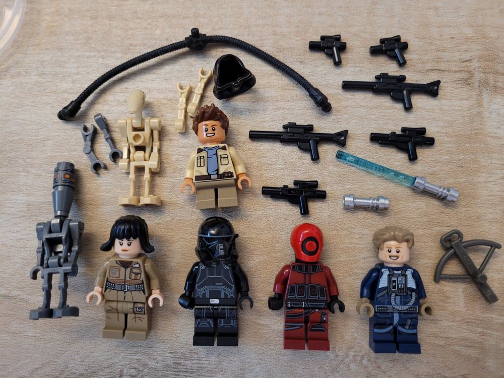 7 Lego Star Wars Minifiguren mit Zubehör (Gebraucht) in Buttikon SZ für ...
