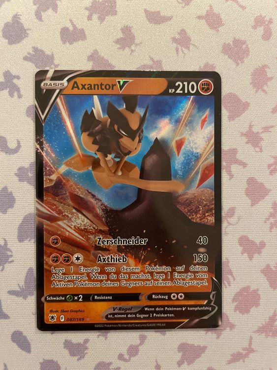 Axantor V 087/189 Holo - Pokemon Astralglanz DE | Kaufen auf Ricardo