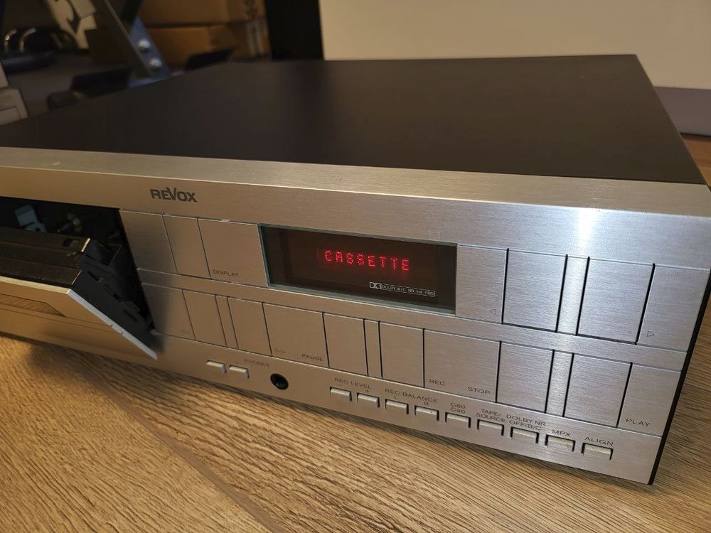 2x Revox B21 Cassette TAPE DECK | Kaufen auf Ricardo