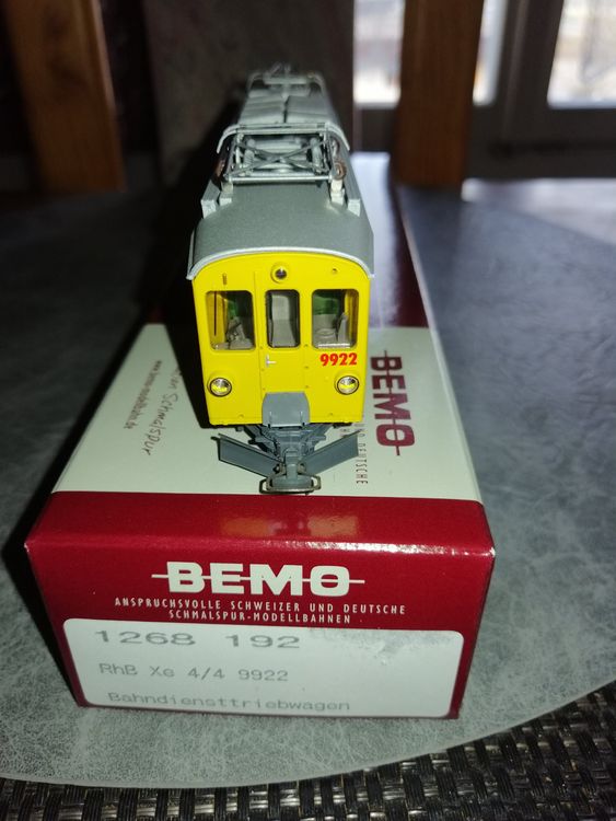 BEMO - RhB Xe 4/4 9922 BAHNDIENSTTRIEBWAGEN - ANALOG NEUW. (Neu (gemäss ...