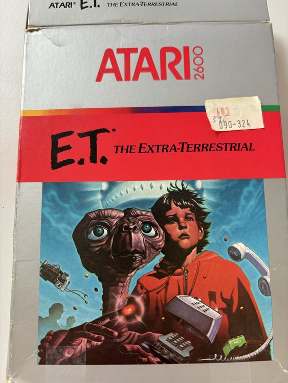 ATARI 2600 E.T THE EXTRA TERRESTRIAL GAME | Kaufen auf Ricardo