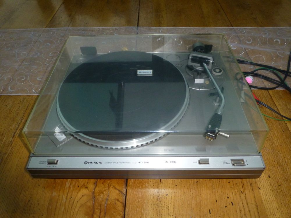 Vintage Plattenspieler Hitachi HT-356 Direct Drive von 1979 | Kaufen ...