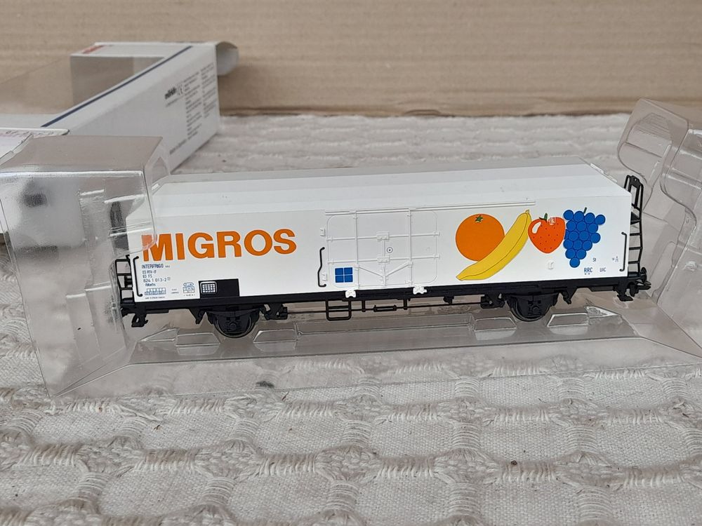 Märklin Migros Güterwagen 4738 (Gebraucht) in Thun für CHF 11 – mit ...