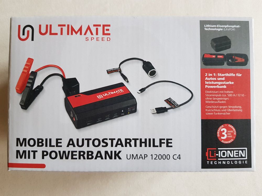 Power Bank, Booster Pack, Starthilfe, NEU (Neu und originalverpackt) in Adliswil für CHF 60 ...