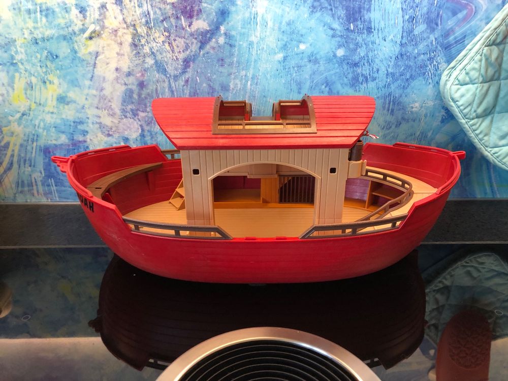 Playmobil Arche Noah Boot Schiff Spielsachen Seefahrt (Gebraucht) in ...