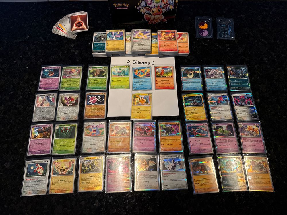 Pokemon 434 Karte XXL Set Englisch Sammlung glänzende Karten (Neu ...