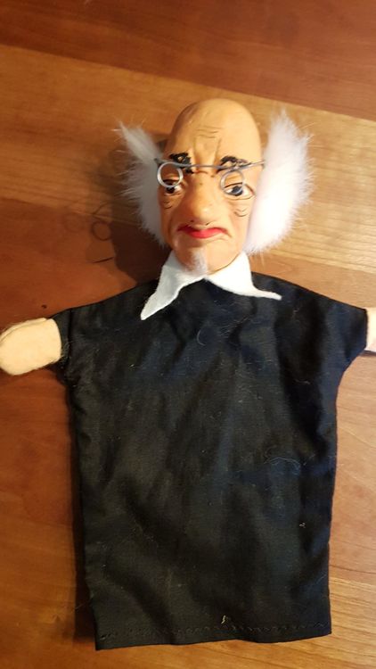 Handpuppe "Professor" | Kaufen auf Ricardo