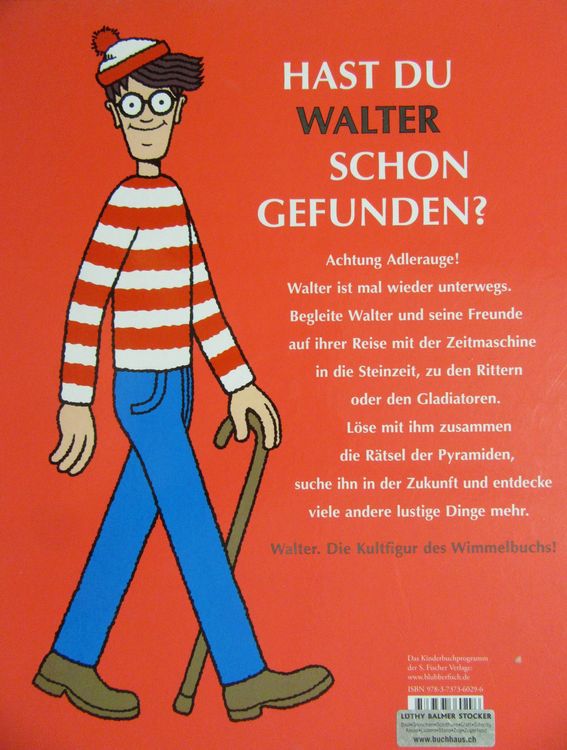 Wo ist Walter jetzt - Grosses Wimmelbilder-Spielbuch (Gebraucht) in ...