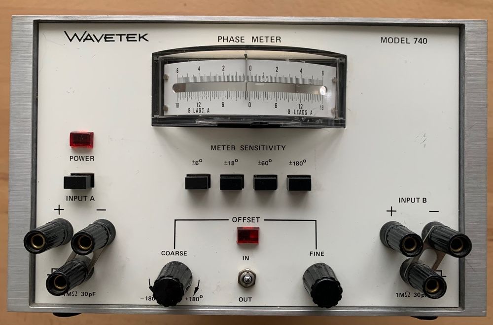 WaveTek Phasenmesser Modell 740 (Gebraucht) in Bassersdorf für CHF 25 ...