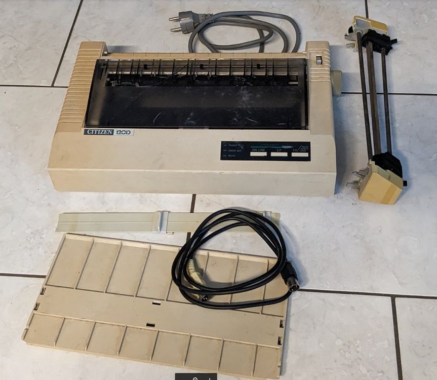 Commodore C64 Drucker Citizen 120D | Kaufen auf Ricardo