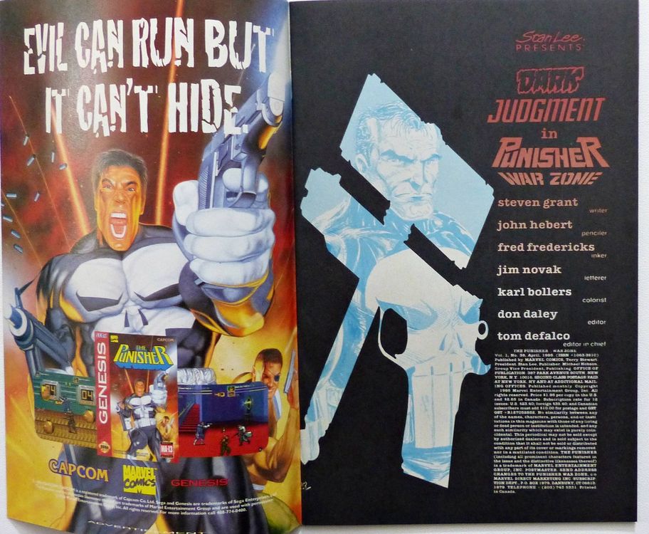 THE PUNISHER DARK JUDGEMENT COMPLETE 3 PART ARCH STORY 1995 (Gebraucht ...