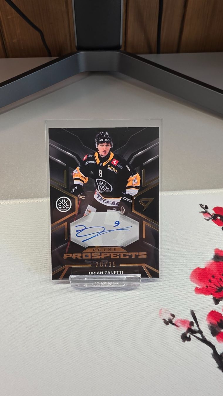 Brian Zanetti /35 Lugano Prime Prospects SportZoo NLA 25/26 (Neu und ...
