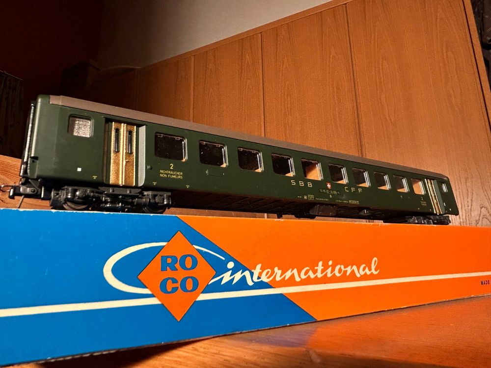 Roco HO 4238 SBB 2. Kl. Wagen neuwertig, OVP (Neu (gemäss Beschreibung)) in Nesslau für CHF 10 ...