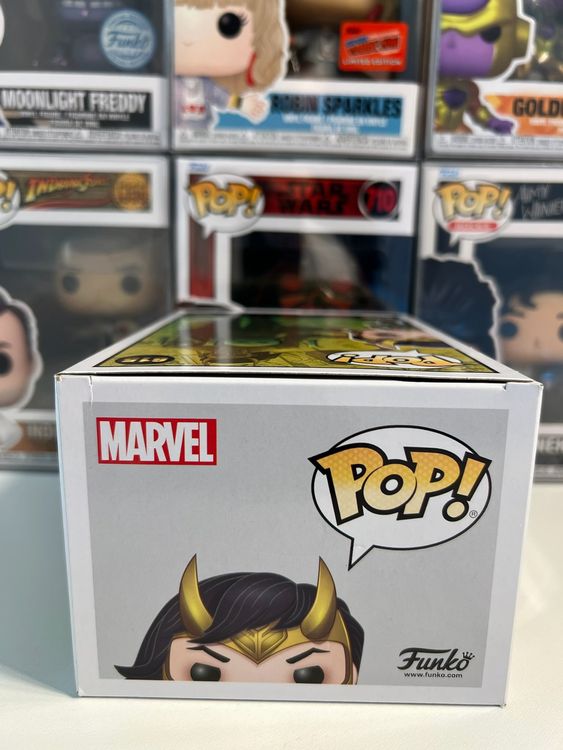 Funko POP! Marvel Loki (Holding Mjolnir) Edition Limitée PX (D'occasion ...