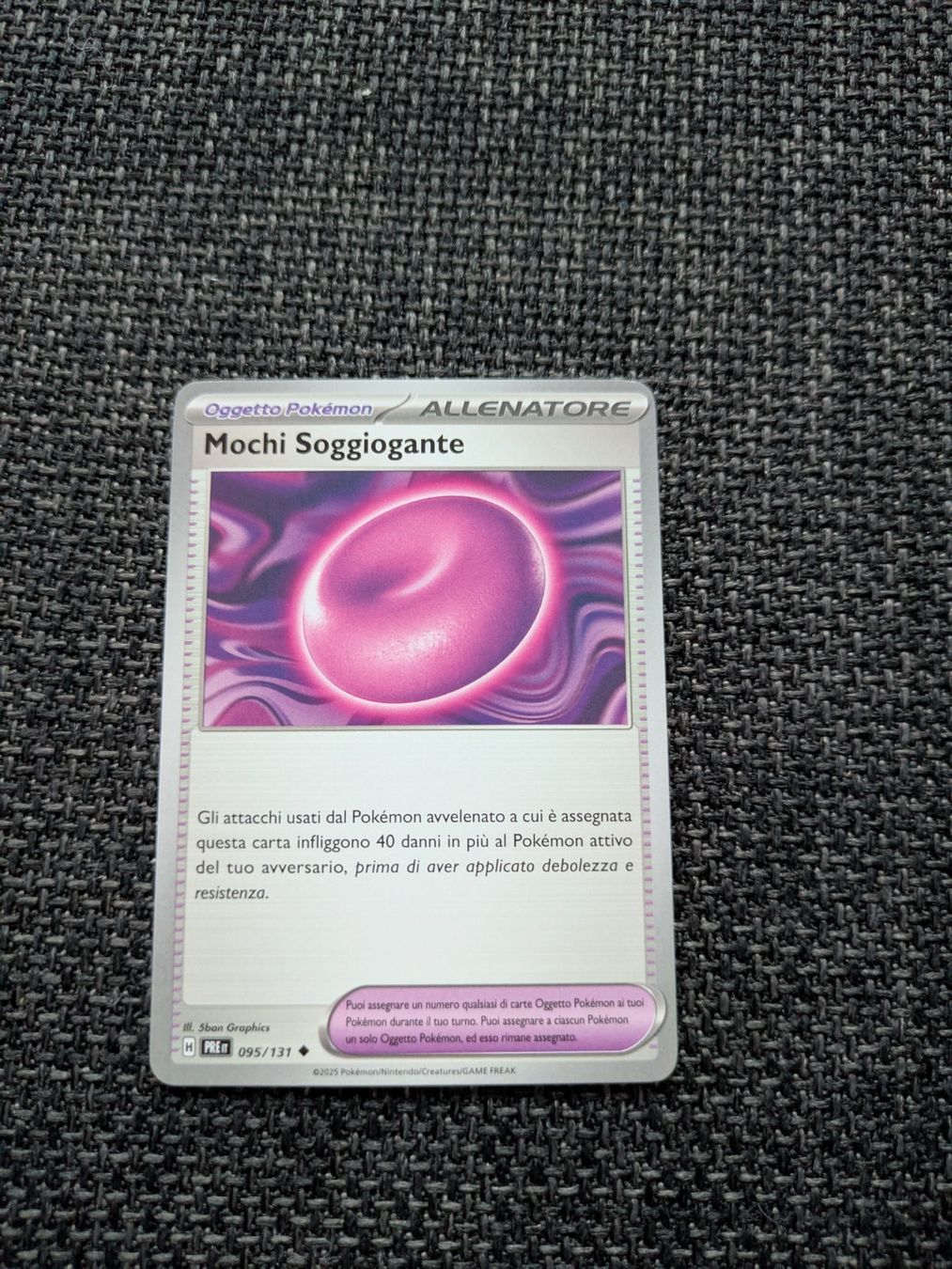 BINDING MOCHI, PRISMATIC EVOLUTIONS, 95, 2025, UNC, ITA, NM (Gebraucht ...