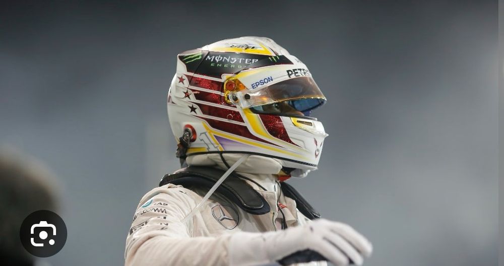 Formel 1 F1 HAMILTON Lewis 1:2 Helm AMG MERCEDES von Bell (Neu und ...