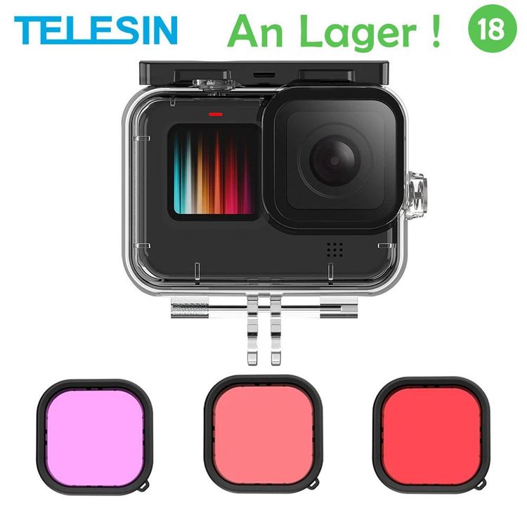 TELESIN Käfig+Filter für GoPro Hero 9 10 (Neu und originalverpackt) in Chur für CHF 25 – mit ...