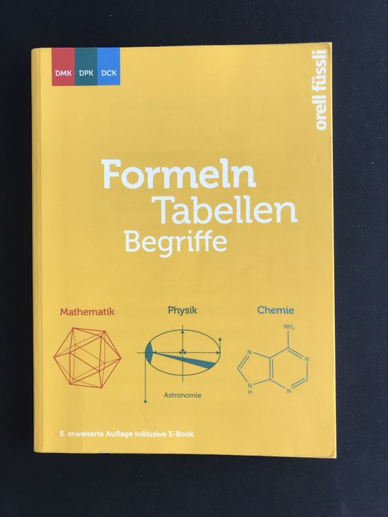 Formeln tabellen begriffe; formelbuch orell füssli (Gebraucht) in ...