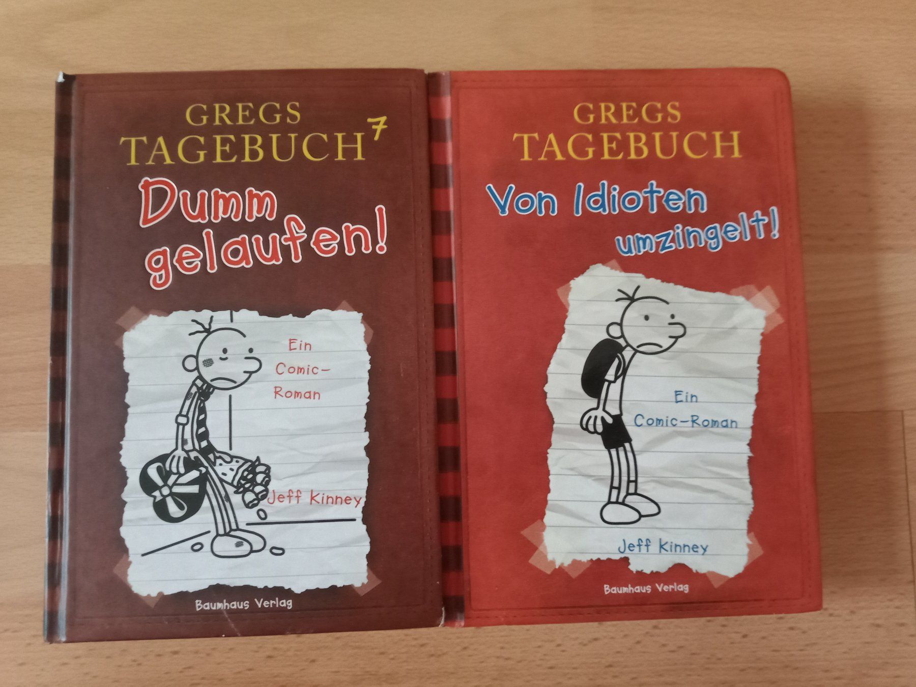 Jeff Kinney Gregs Tagebuch 1 & 7 Comicroman (Gebraucht) in Wangen b. Olten für CHF 4 – mit ...