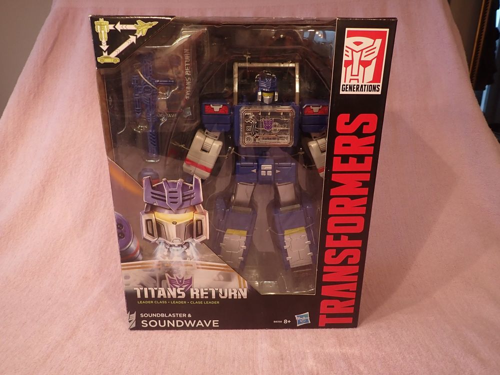 HASBRO Titans Return Soundblaster & Soundwave Transformers (Gebraucht ...