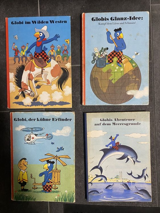 Globi Bücher Set 1. Auflage gebraucht unbemalt | Kaufen auf Ricardo